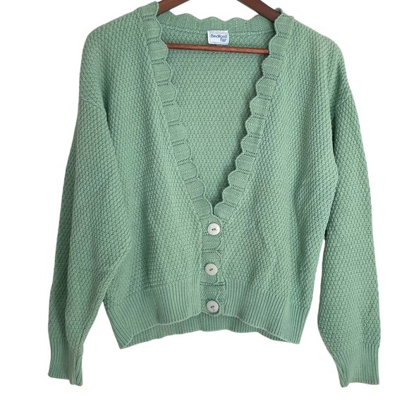 Bedford Fair | Sweaters | Vtg 9s Bedford Fair Cardigan Sweater Large L ...